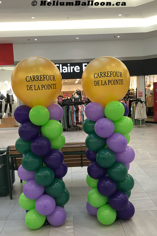 Arches et Colonnes de Ballons – Helium Balloon Inc.