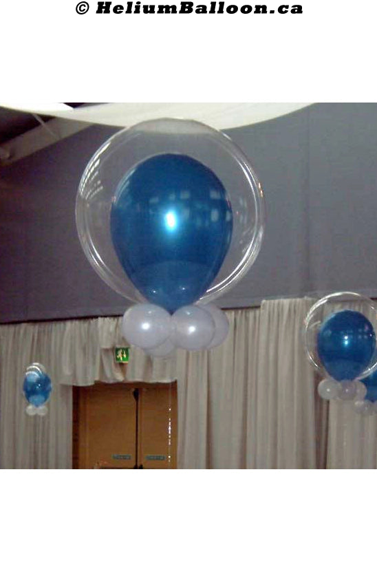 Elegant Centrepiece Bubble Balloon (Choose your Colors) – Helium ...